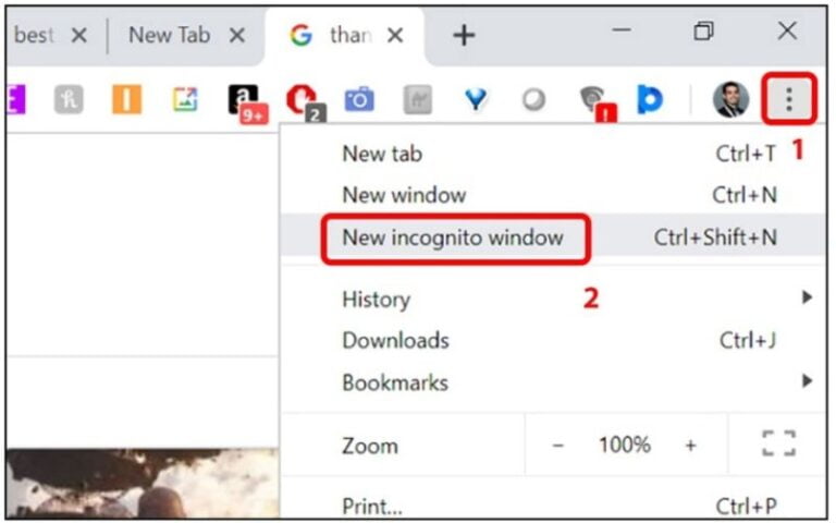 Những Cách Mở Tab Ẩn Danh Phổ Biến Nhất 2026